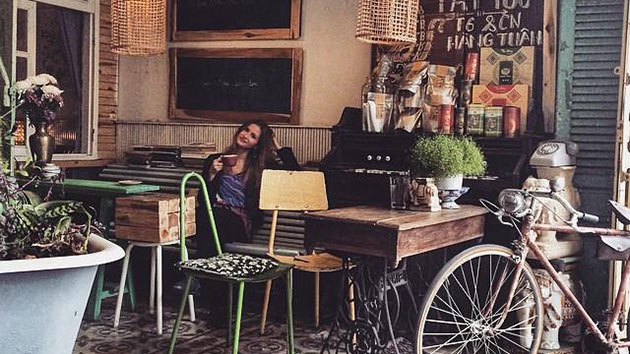 BicycleUp cafe sự hoài niệm bên chiếc xe đạp cổ đưa ta về thập niên 90